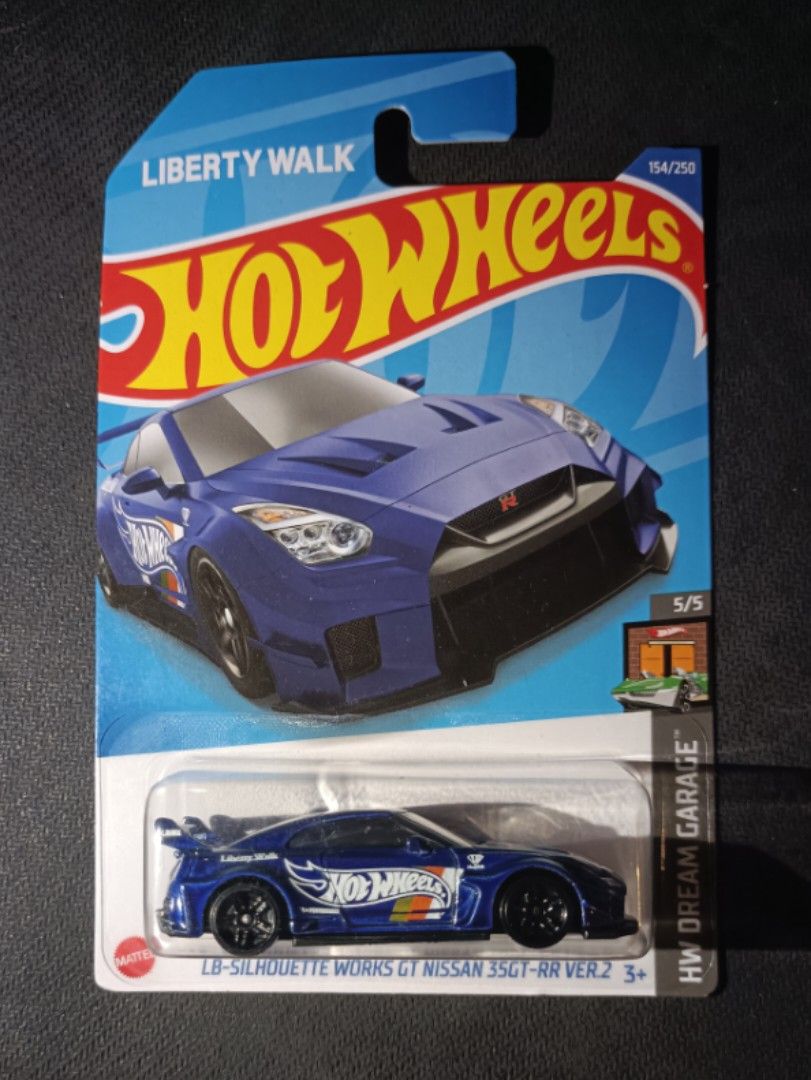 Hot Wheels LB-Silhouette Works GT Nissan 35GT-RR Ver.2 Blue LBWK ...