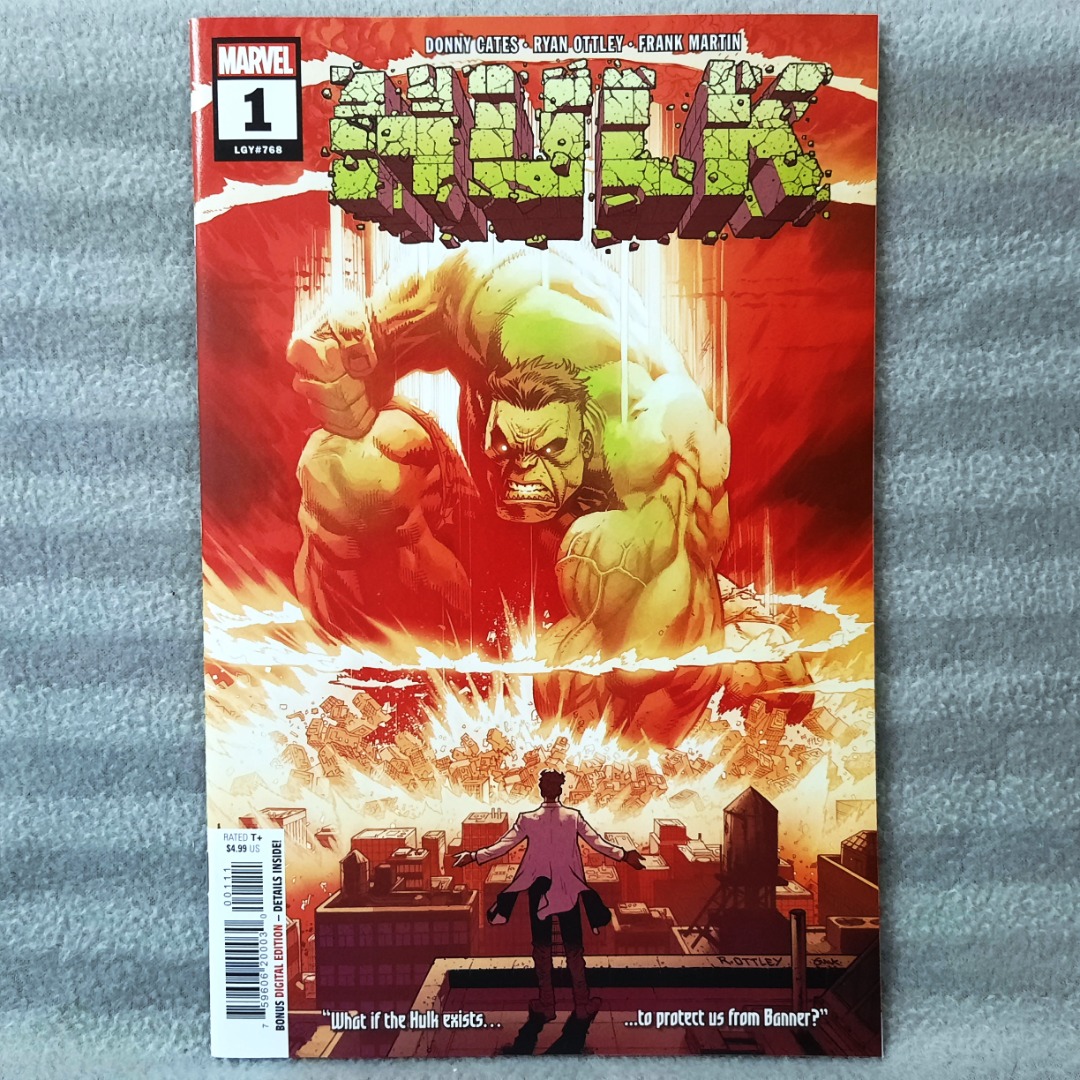 Hulk #1 (2022 Marvel Comics) FIRST Issue (Donny Cates, Ryan Ottley ...