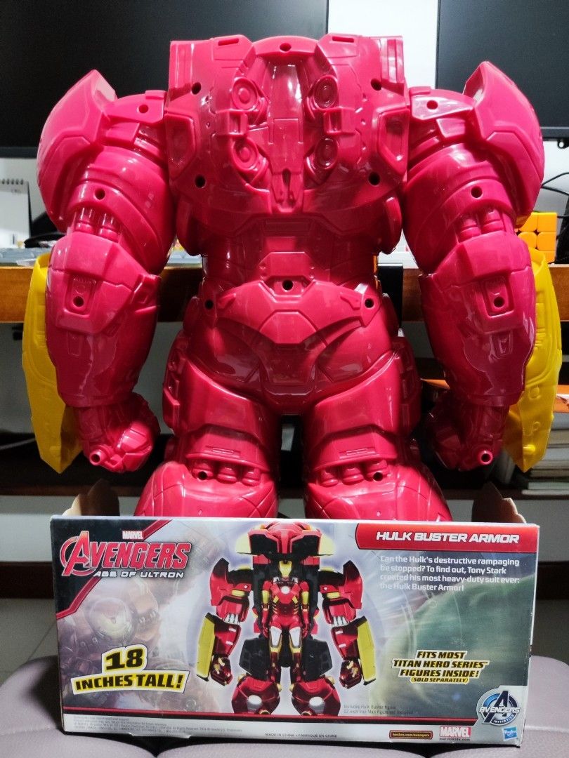 Hulk Buster Titan Hero Series 18inch Hasbro, Hobbies & Toys, Toys ...