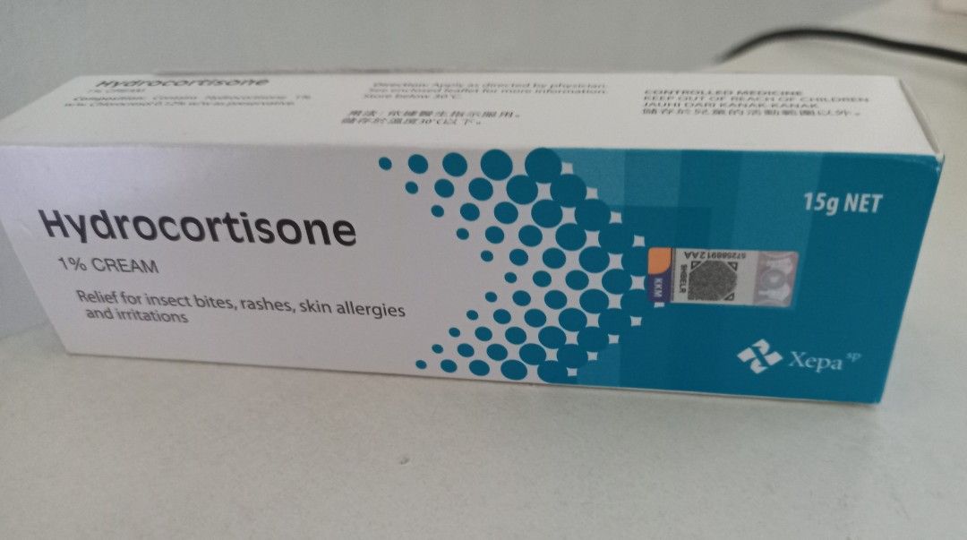 Hydrocortisone 1% cream 15g, Beauty & Personal Care, Bath & Body, Body Care on Carousell