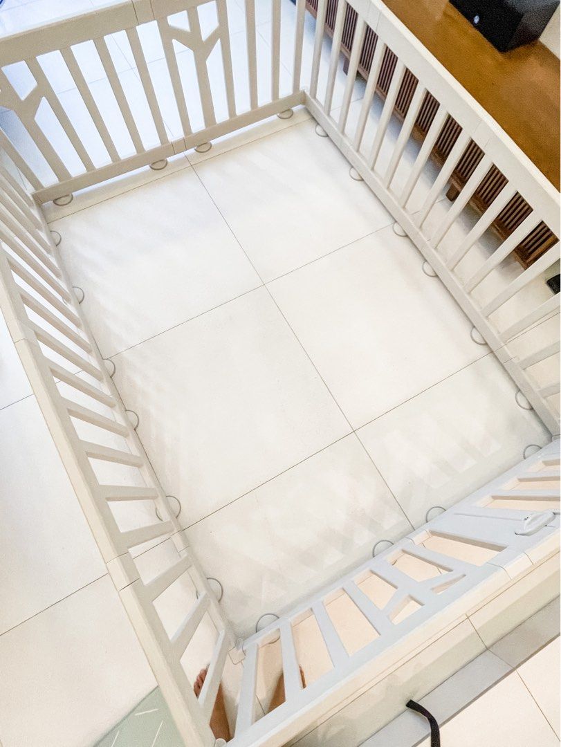 IFAM BABY PLAY YARD / PLAYPEN (birch beige), Babies & Kids, Baby ...