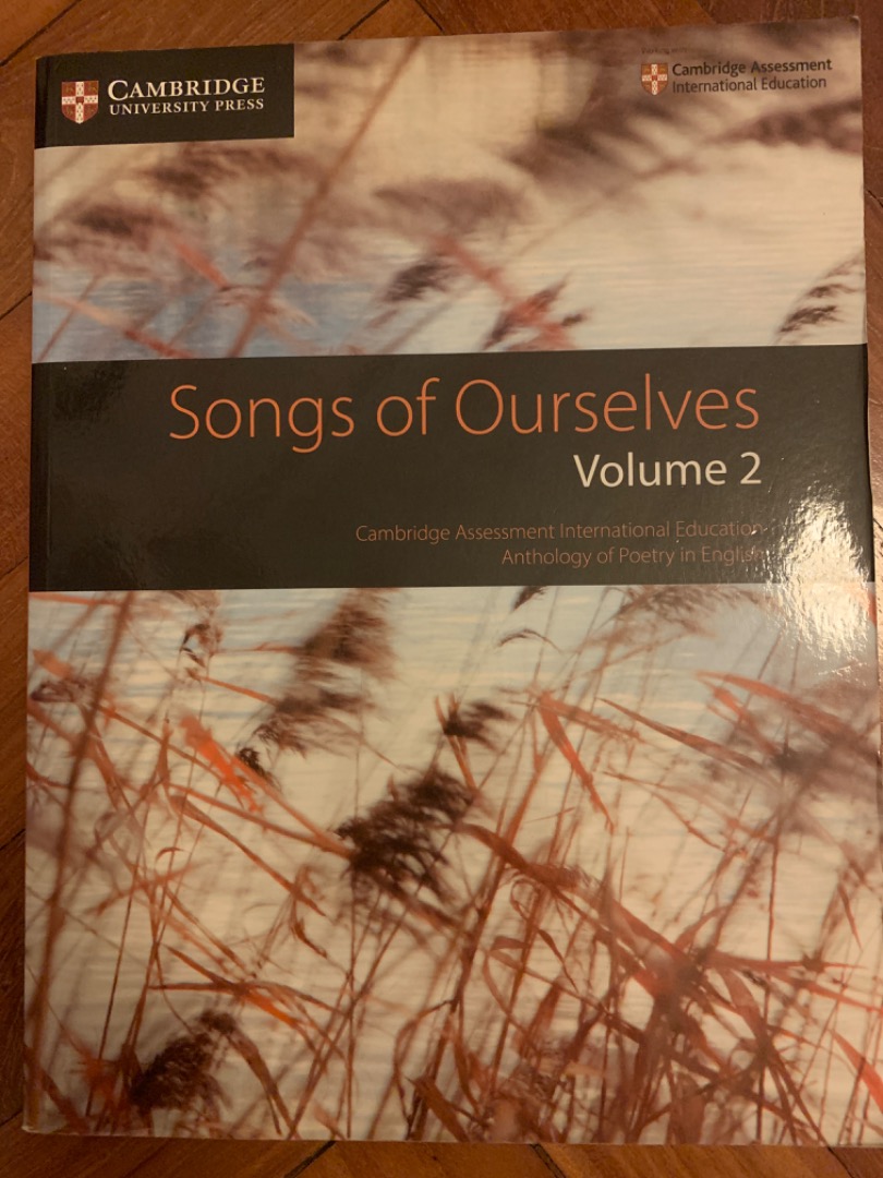 IGCSE English - Songs Of Ourselves Vol.2, Hobbies & Toys, Books ...