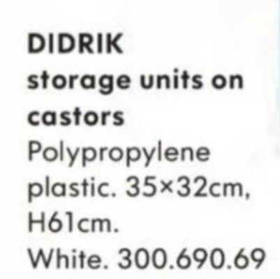 Ikea Didrik Storage Unit, Furniture & Home Living, Furniture, Shelves ...