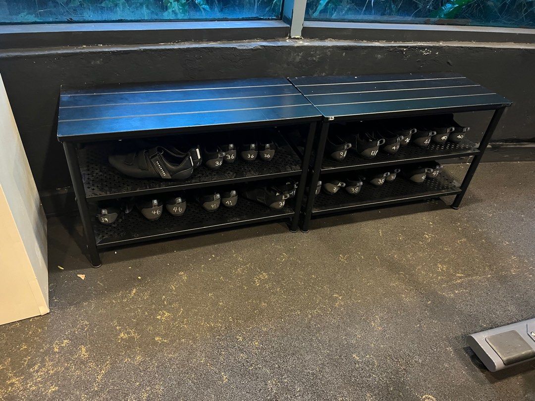 IKEA- PINNIG Bench with shoe storage, Furniture & Home Living ...