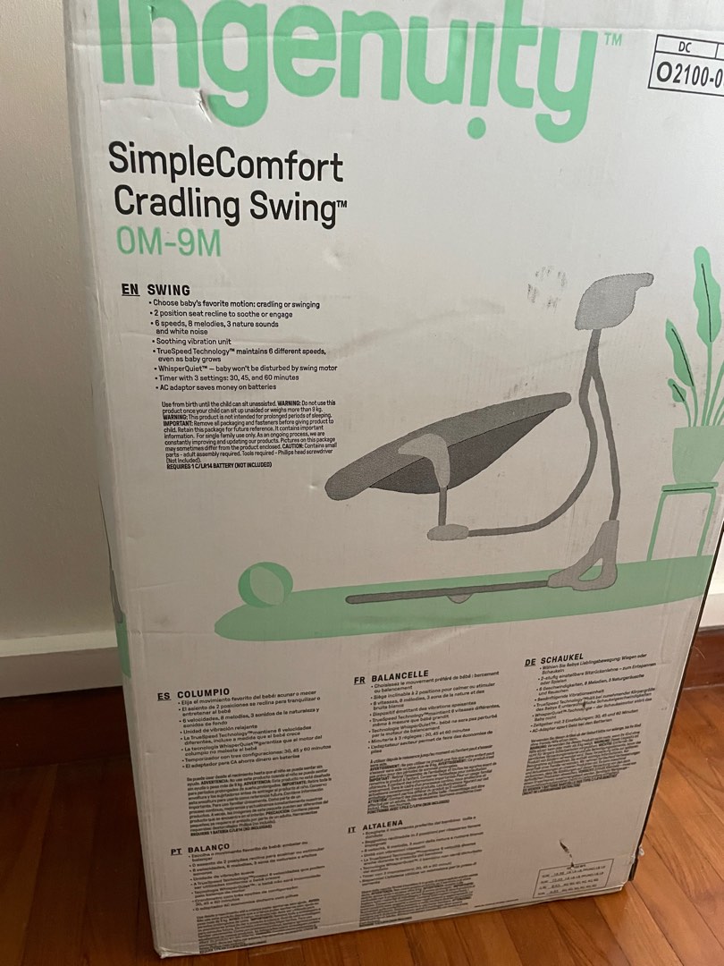 Ingenuity Swing, Babies & Kids, Infant Playtime on Carousell