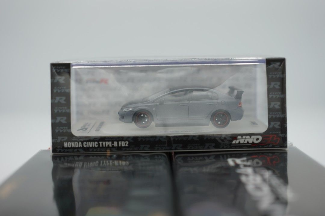 Inno64 Honda Civic Type-R FD2 HongKong Special Edition Grey, Hobbies & Toys, Toys & Games on ...