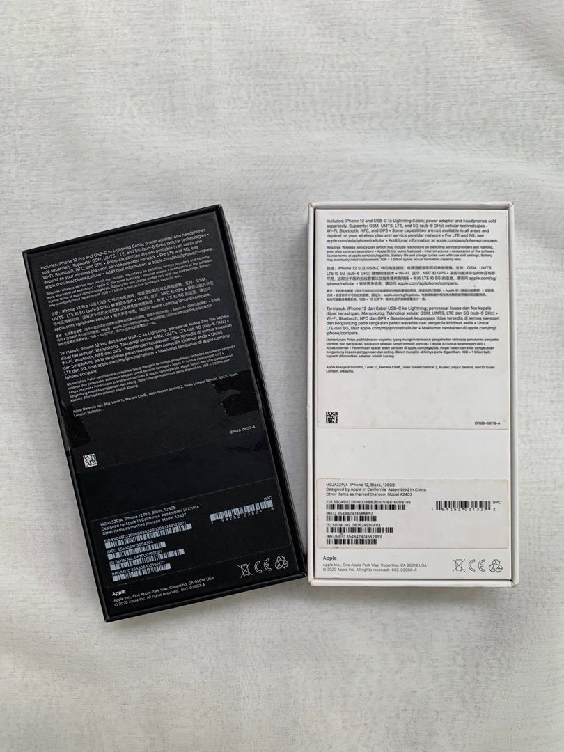 iPhone 12 & 12pro box, Mobile Phones & Gadgets, Mobile Phones, iPhone ...