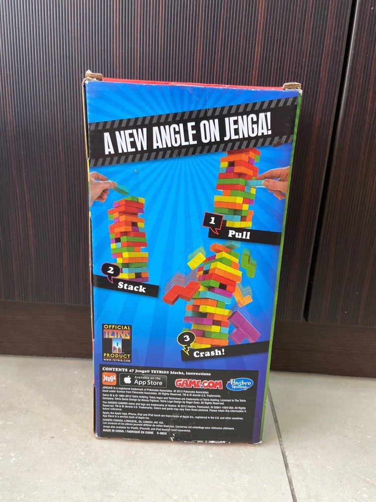 Jenga Game, Hobbies & Toys, Toys & Games on Carousell