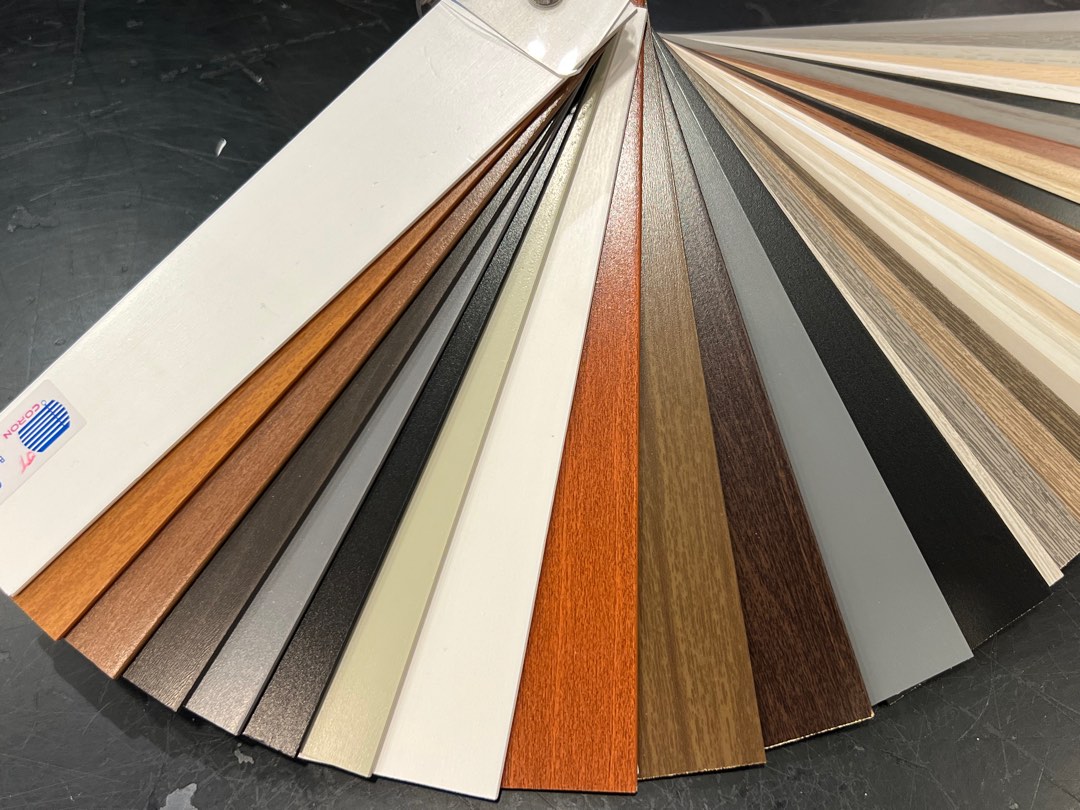 JimmyTextiles venetian timber pvc blinds, Furniture & Home Living, Home ...