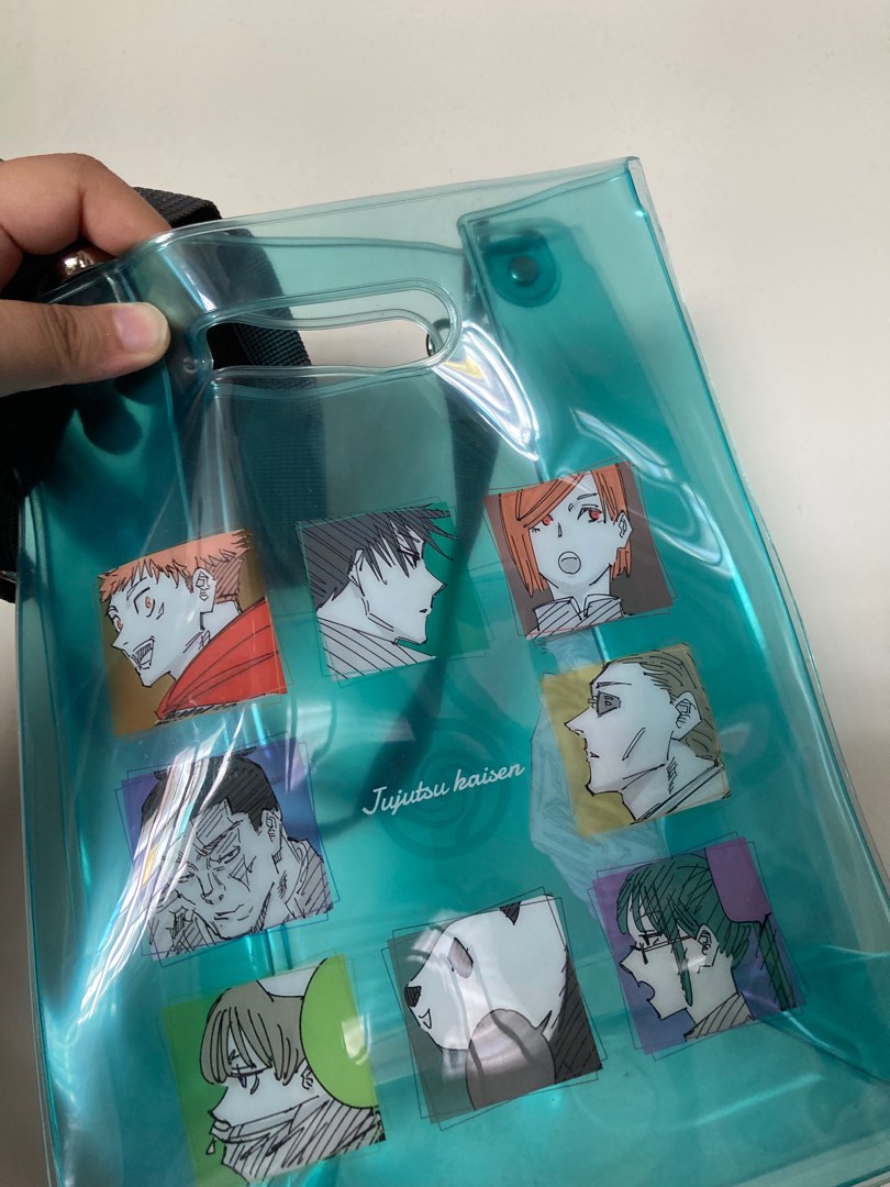 Jujutsu Kaisen Ita Clear bag JUMPSHOP JJK, Women's Fashion, Bags ...