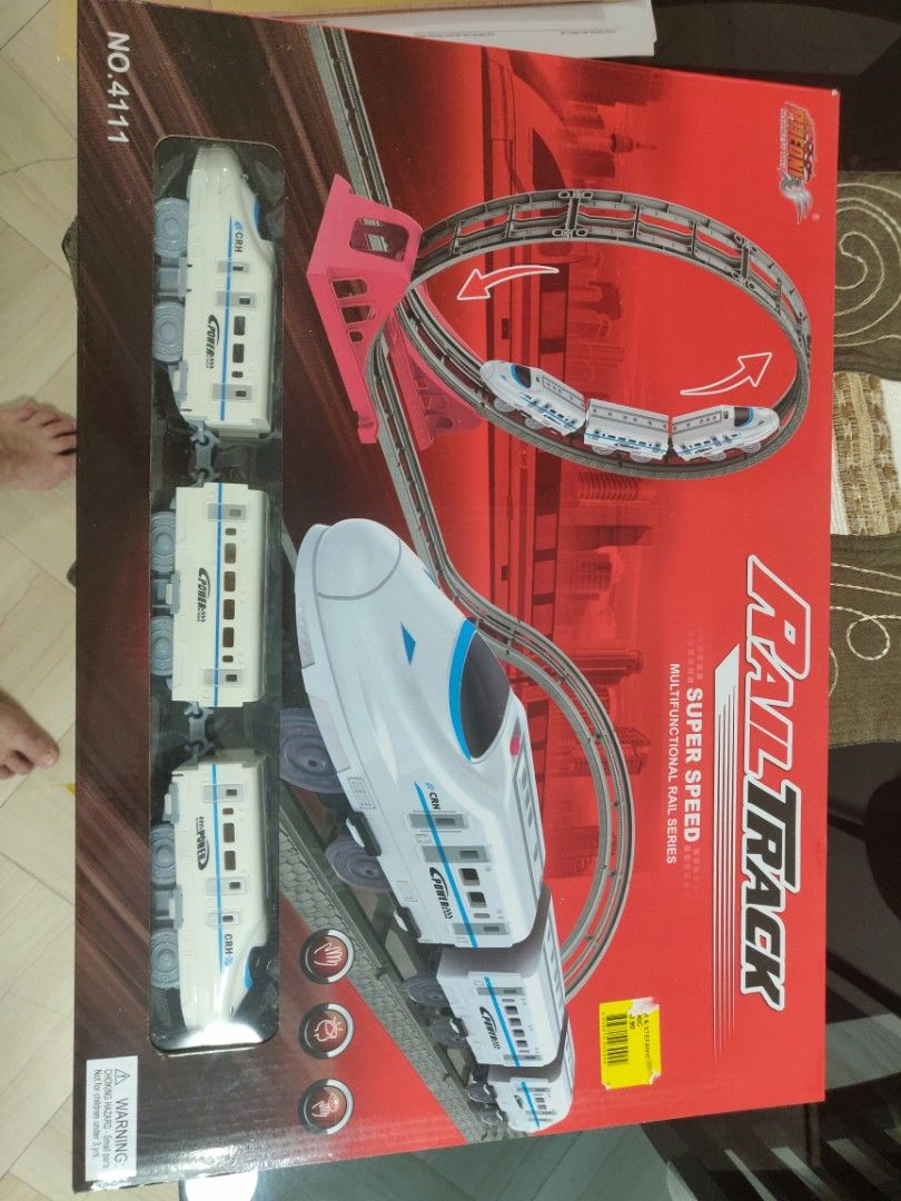 Junior train set, Hobbies & Toys, Toys & Games on Carousell