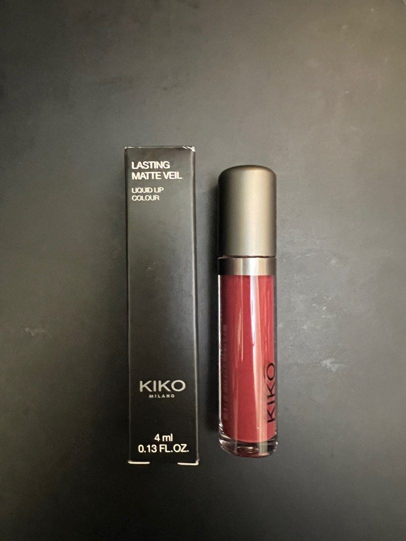 (New) Kiko Milano Lasting Matte Veil Liquid Lip Colour 16, 美容＆化妝品, 健康及 ...