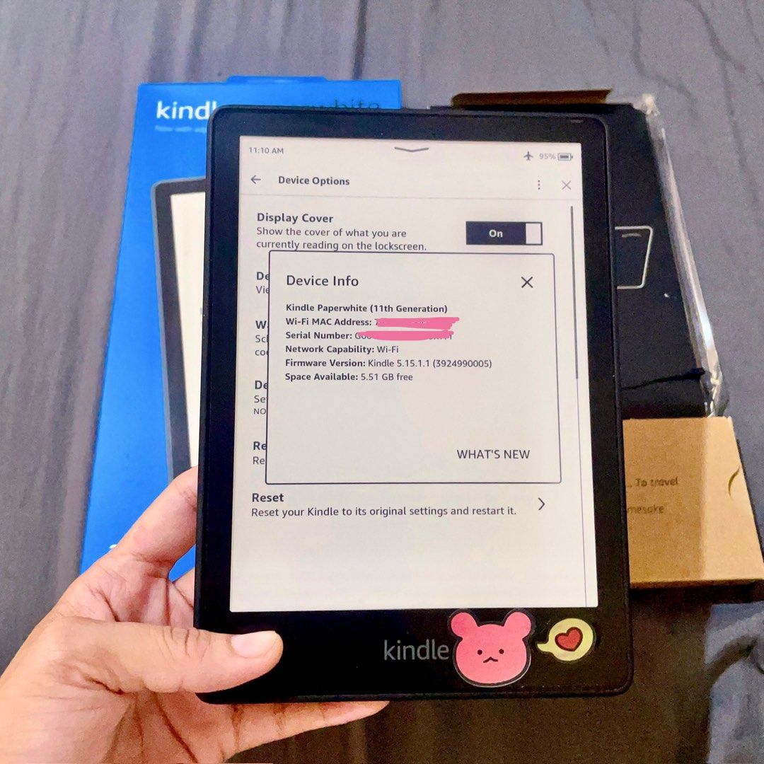 KINDLE PAPERWHITE 5 (latest version) 8gb 11th generation, Mobile Phones ...