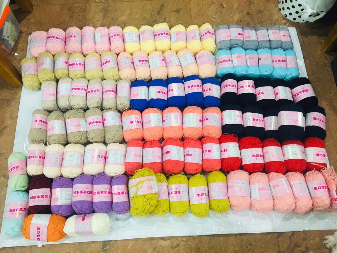 Knitting yarn, Hobbies & Toys, Stationery & Craft, Craft Supplies ...