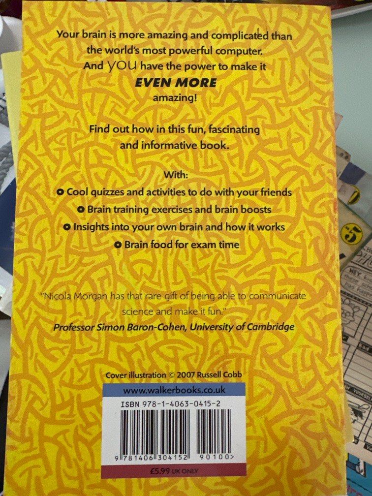 Know Your Brain by Nicola Morgan, Hobbies & Toys, Books & Magazines ...