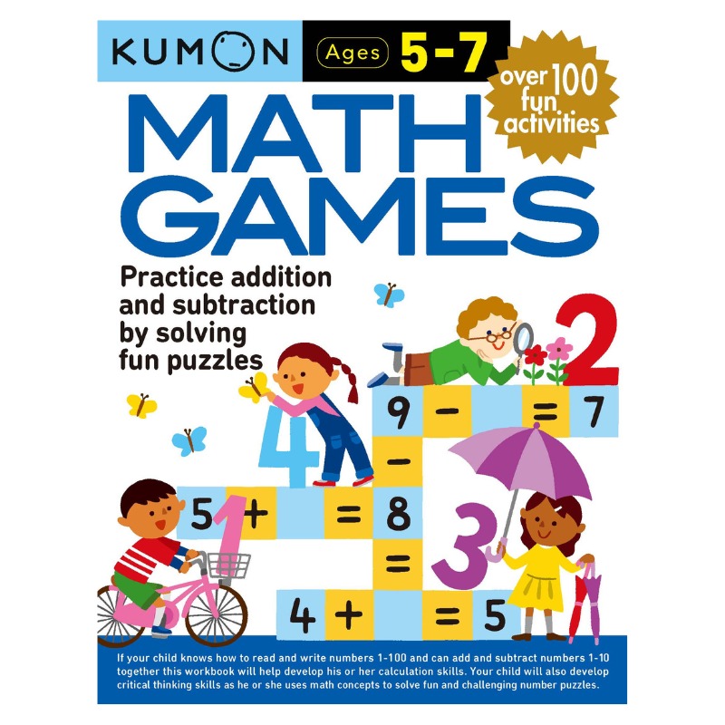 Kumon Math games - AGE 5-7, Hobbies & Toys, Books & Magazines, Children ...