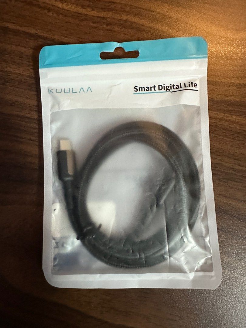 Kuula 100W Type C-C cable 100W PD Fast Charge, Mobile Phones & Gadgets ...