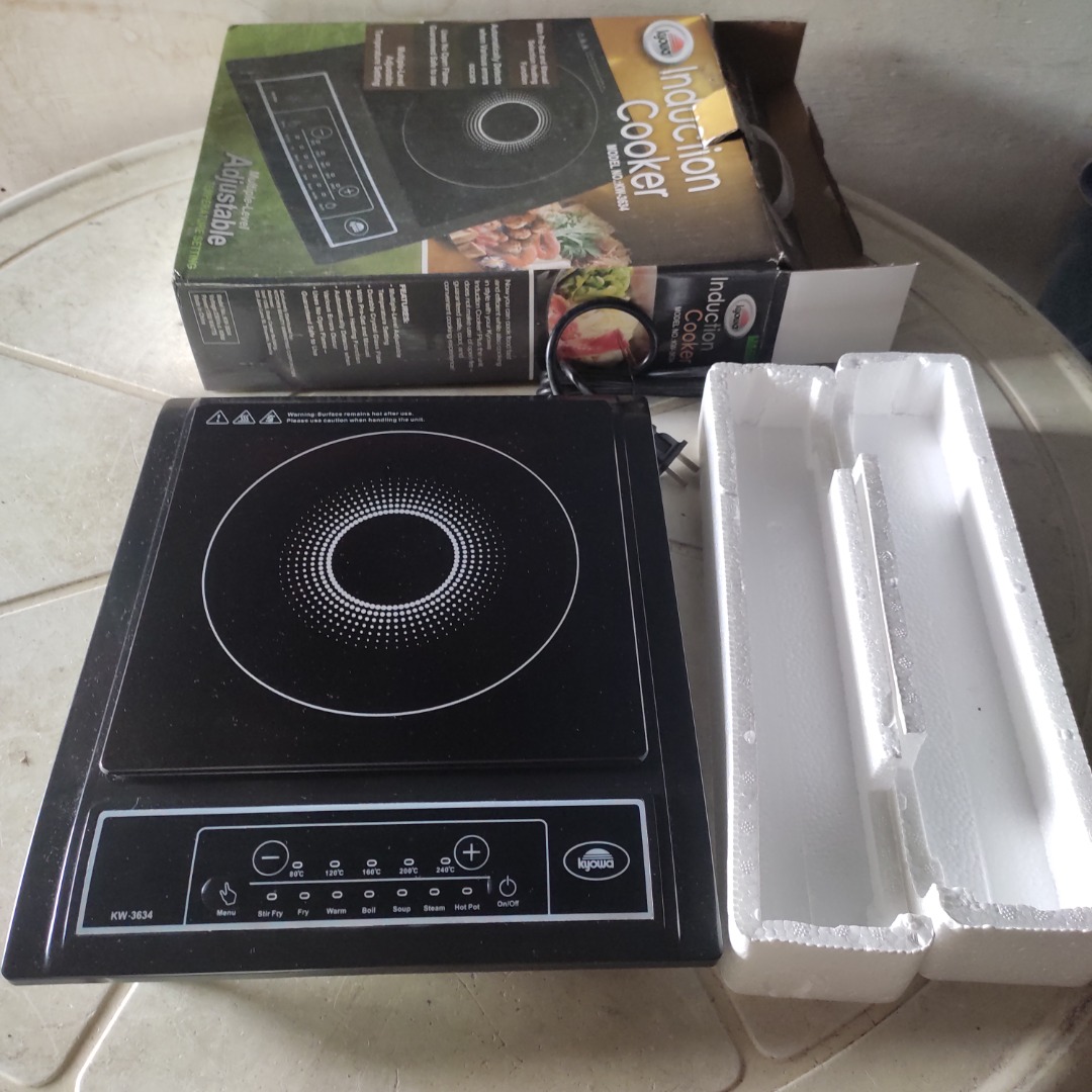 Kyowa Induction Cooker Model No. KW-3634, Furniture & Home Living, Kitchenware & Tableware ...