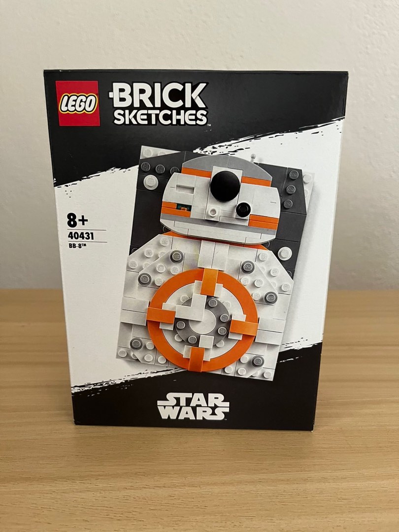 Lego Brick Sketches BB8, Hobbies & Toys, Toys & Games on Carousell