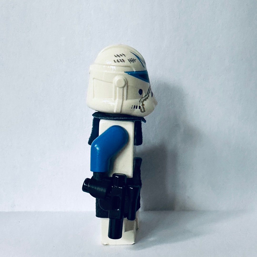 LEGO Clone Trooper Captain Rex Minifig, 501st Legion (Phase 2) - Blue ...