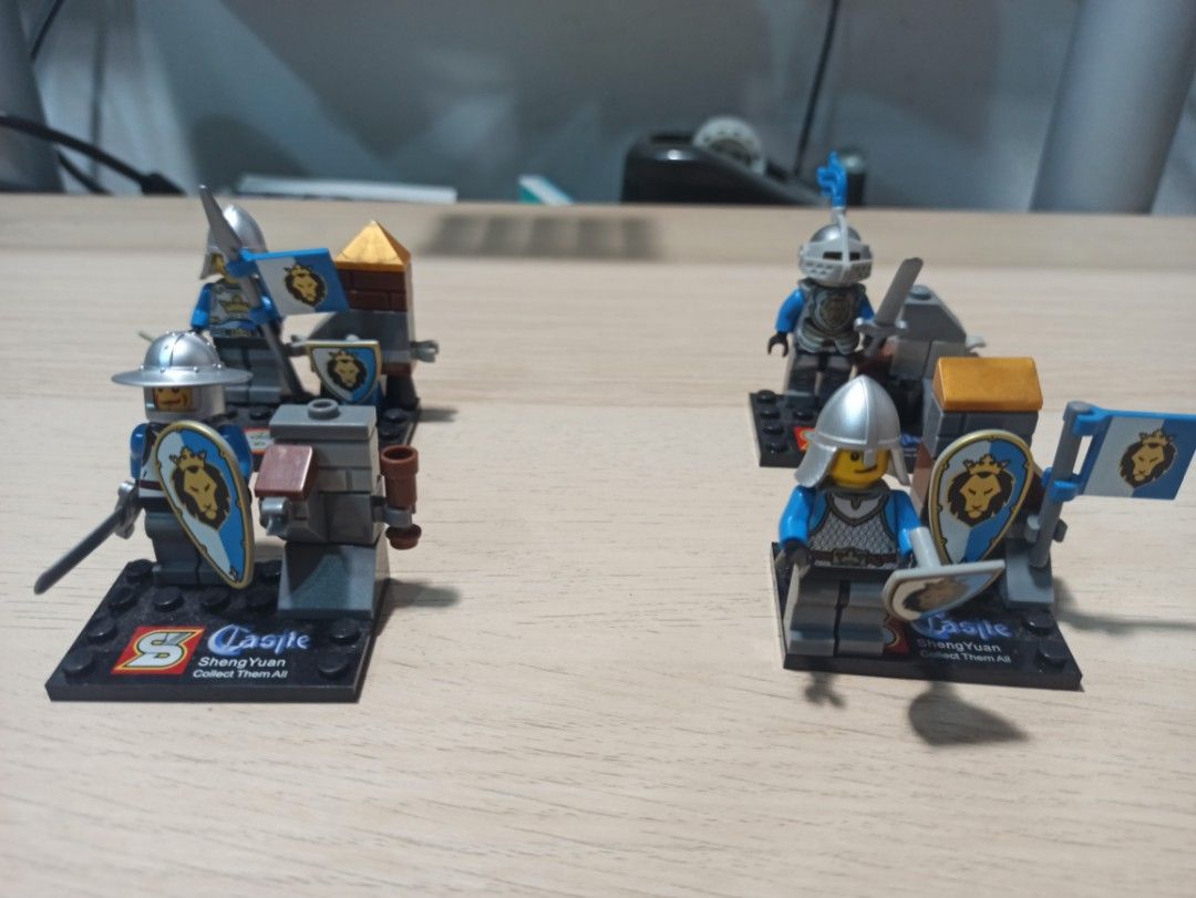 [LEGO COMPATIBLE] Castle Minifigures Set, Hobbies & Toys, Toys & Games ...