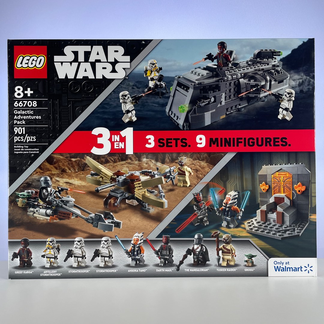 Lego Star Wars 66708 Galactic Adventures Pack, Hobbies & Toys, Toys ...
