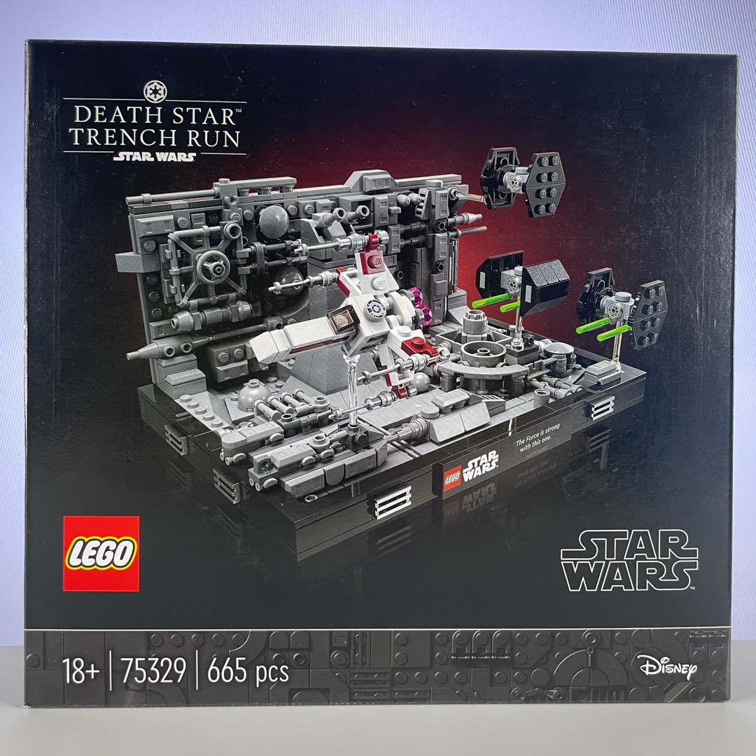 Lego Star Wars 75329 Death Star Trench Run Diorama, Hobbies & Toys ...