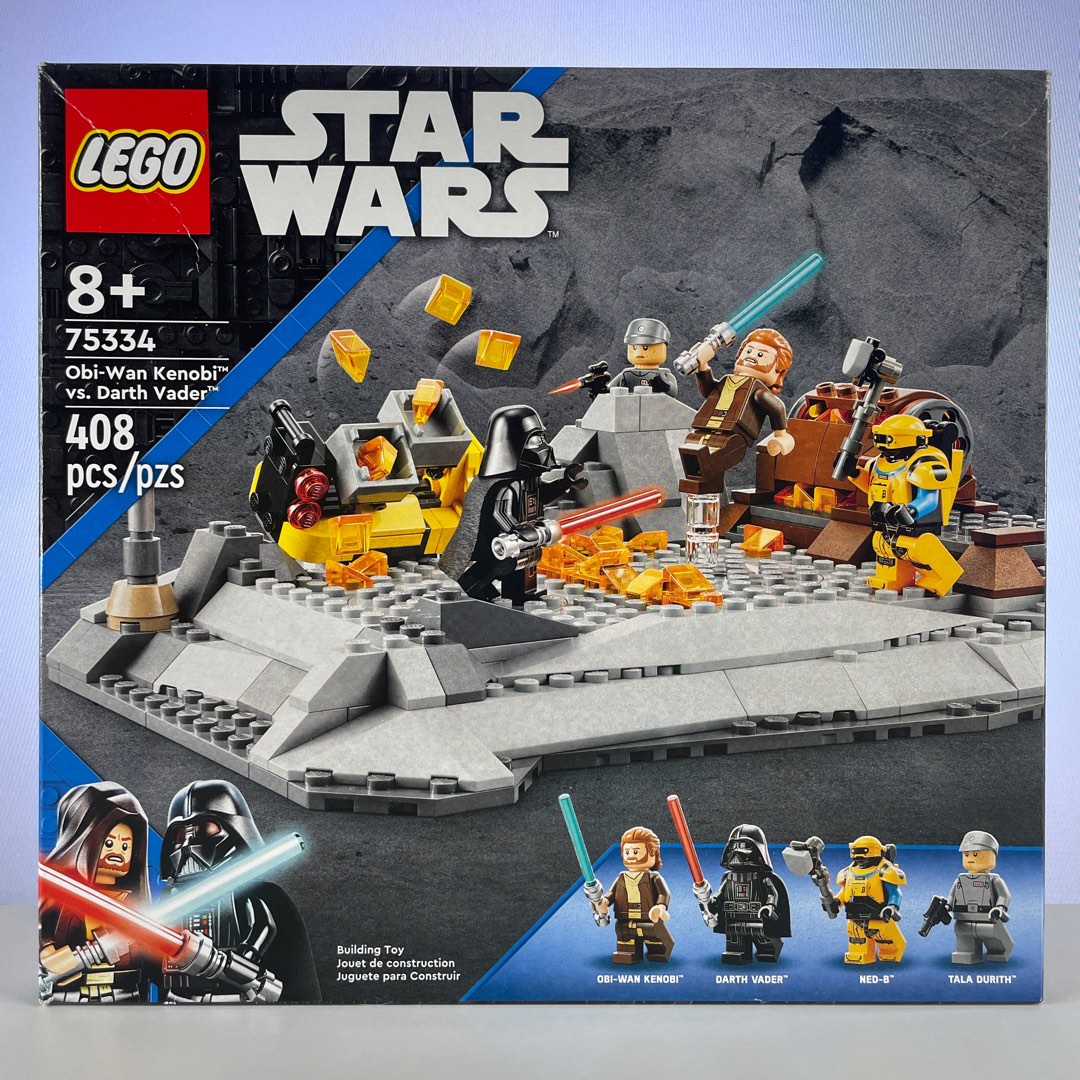 Lego Star Wars 75334 Obi-Wan Kenobi vs. Darth Vader, Hobbies & Toys ...