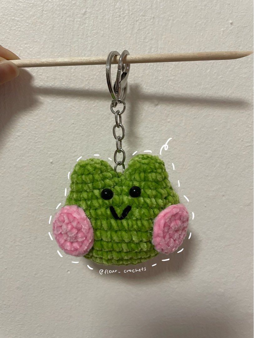 Lenini Line friends crochet keychain, Hobbies & Toys, Stationery ...
