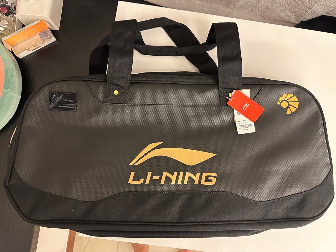 Li Ning (High Quality) Badminton Bag, Sports Equipment, Sports & Games ...