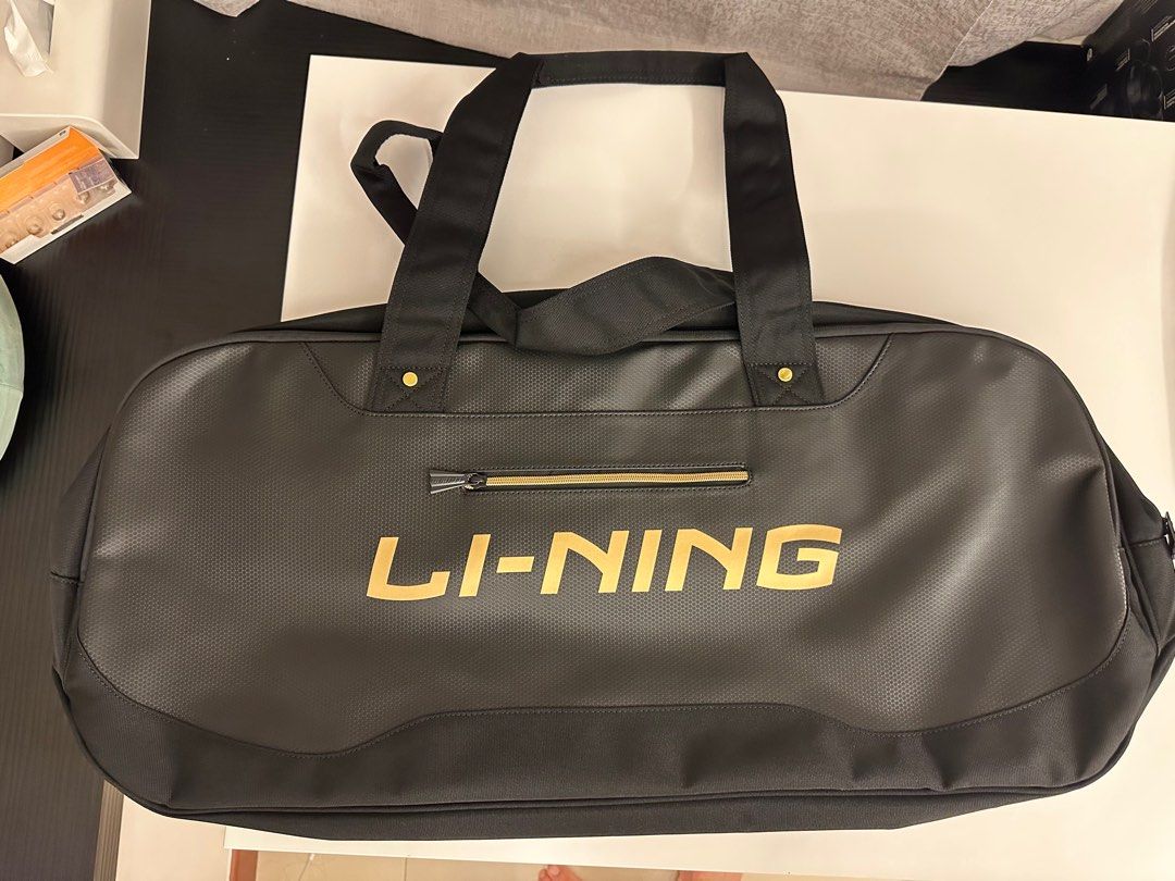 Li Ning (High Quality) Badminton Bag, Sports Equipment, Sports & Games ...