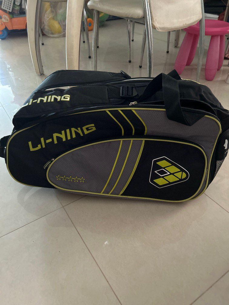 Li Ning racket bag, Sports Equipment, Other Sports Equipment and ...