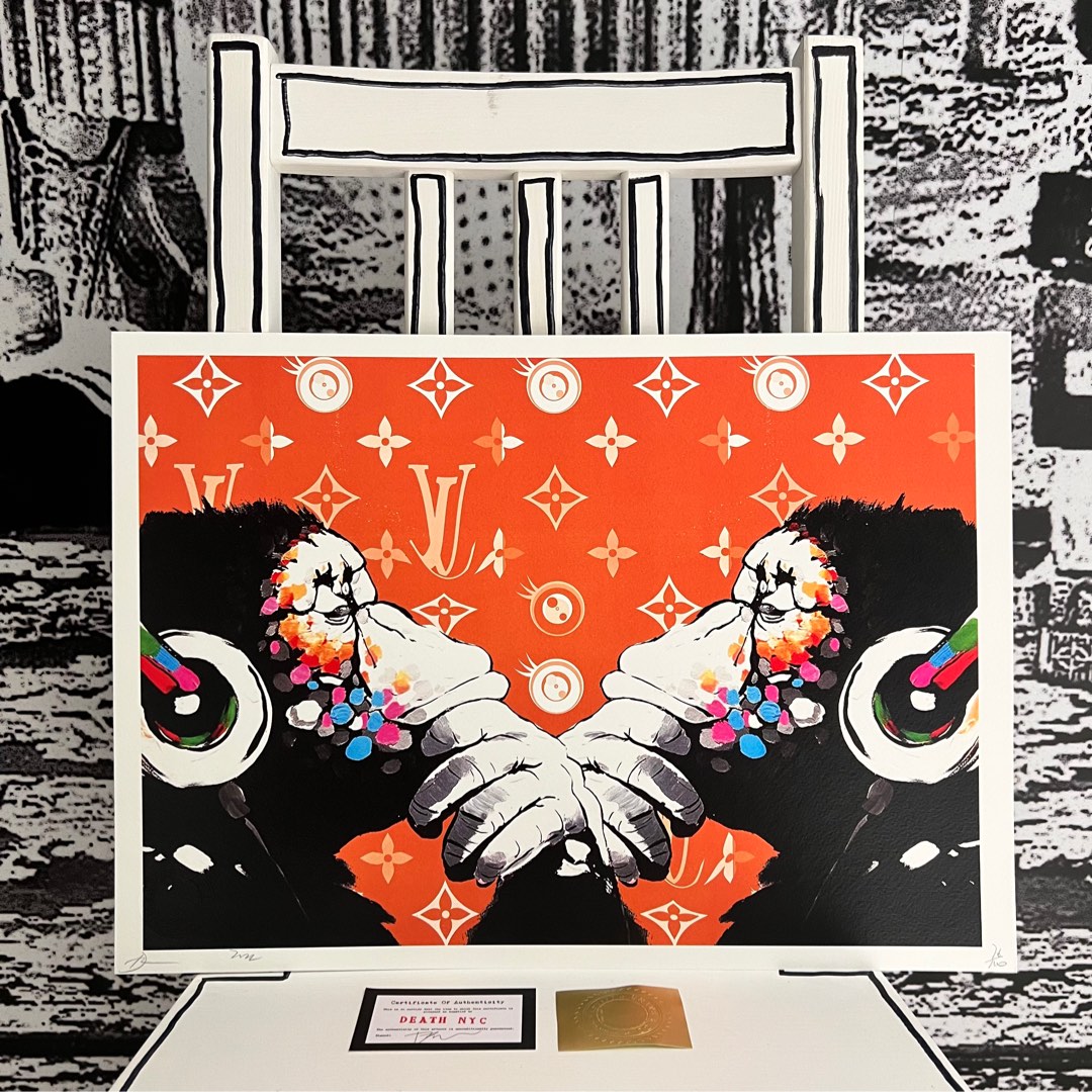 Limited Edition Death NYC Graffiti PoP Art Print, Hobbies & Toys ...