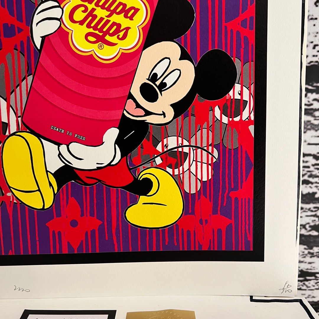 Limited Edition Death NYC Graffiti PoP Art Print, Hobbies & Toys ...