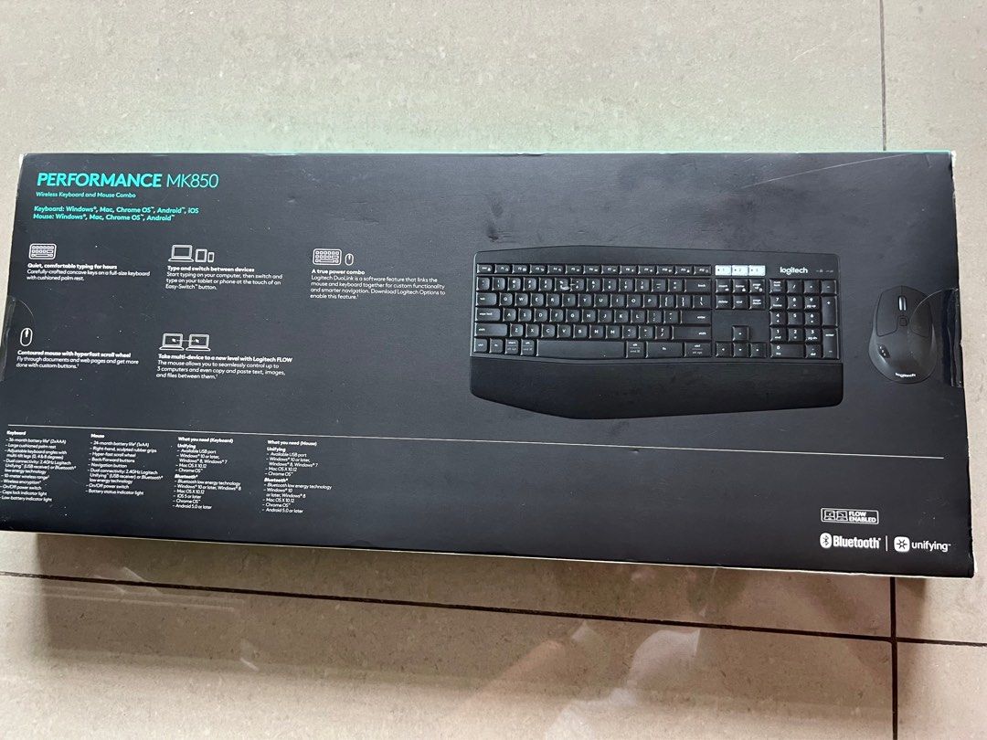 Logitech Combo Mk 850 Keyboard And Mouse Computers And Tech Parts And Accessories Computer