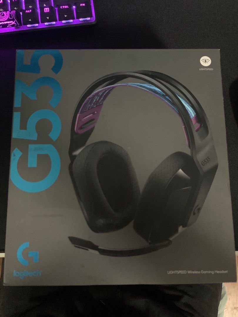 Logitech g535 Lightspeed Wireless Gaming Headset, Audio, Headphones ...