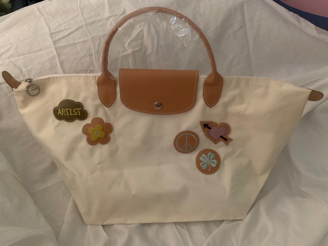 LONGCHAMP Fold M Pliage Top Handle Bag (LIMITED EDITION), Luxury, Bags ...