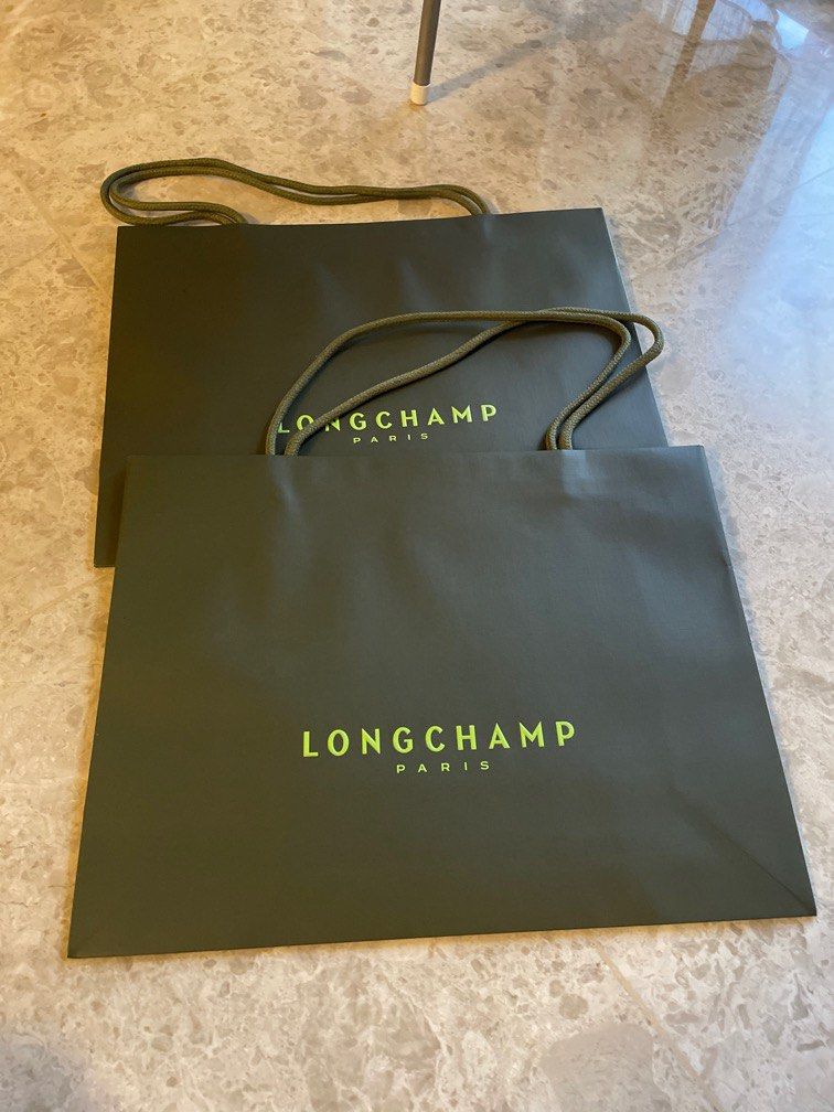 Longchamp paper bag, Hobbies & Toys, Stationery & Craft, Craft Supplies ...