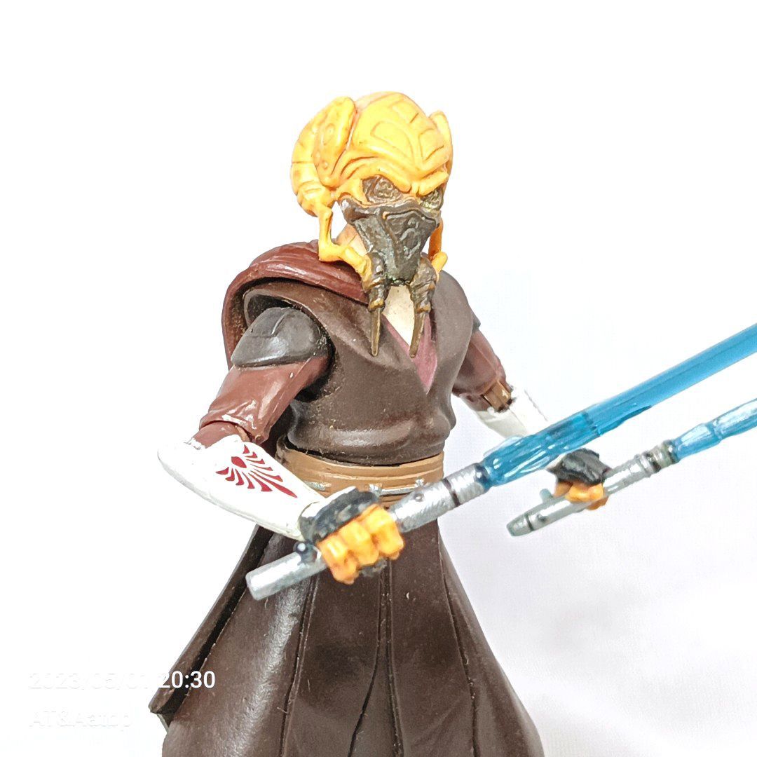 Loose TLC Star Wars Clone Wars 3.75" scale JEDI MASTER PLO KOON action ...
