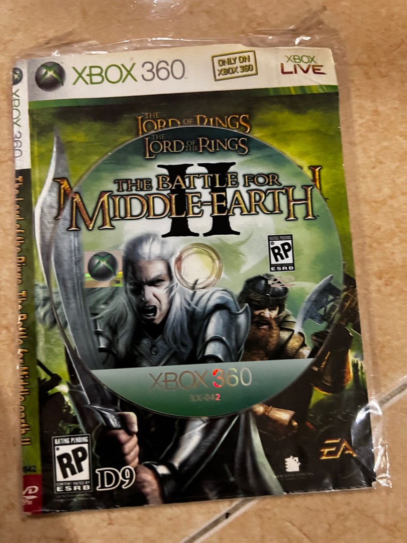 Lord of rings:battle for middle earth, Video Gaming, Video Games, Xbox ...