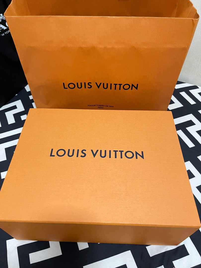 LV box and paper bag, Hobbies & Toys, Stationery & Craft, Craft ...