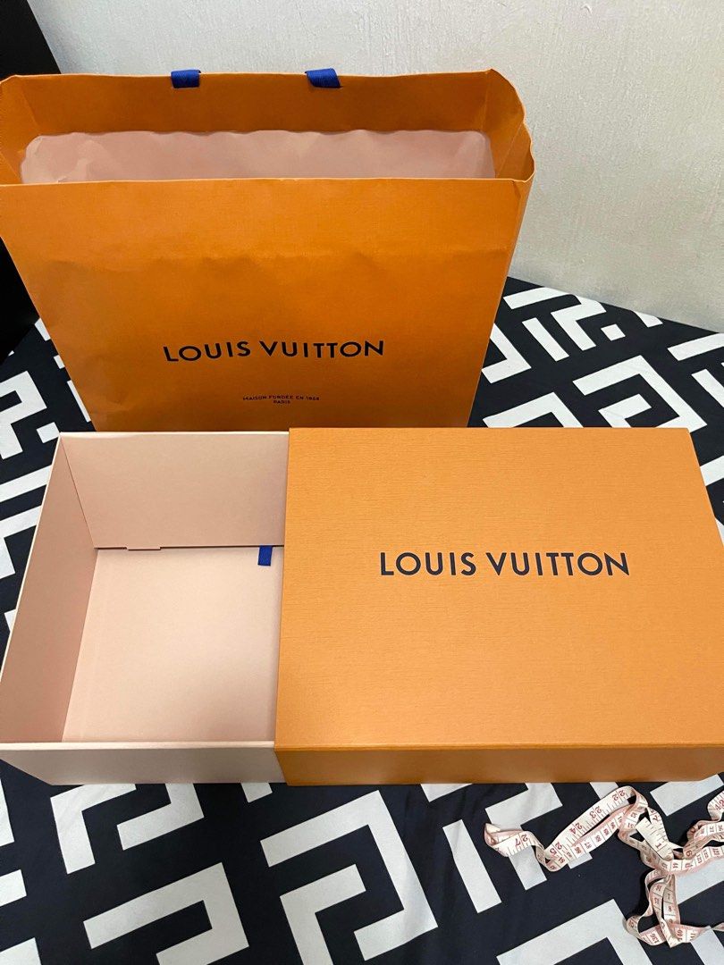 LV box and paper bag, Hobbies & Toys, Stationery & Craft, Craft ...