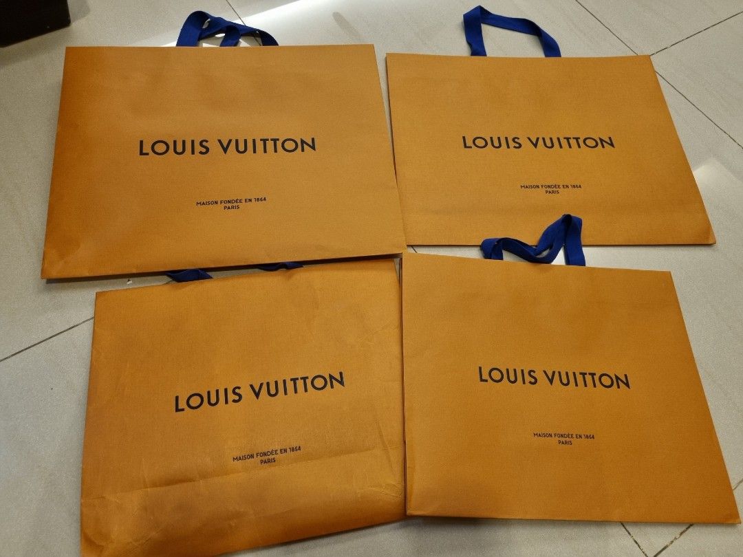 LV original paperbag, Luxury, Accessories on Carousell