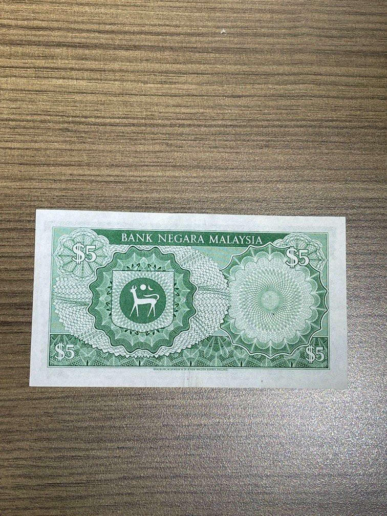 Malaysia 3rd gen 5 ringgit UNC, Hobbies & Toys, Memorabilia ...