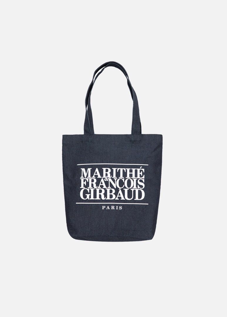 Marithe Francois Girbaud - Classic Logo Denim Bag, Women's Fashion ...