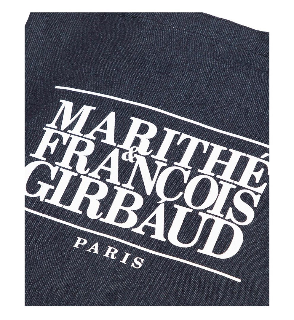 Marithe Francois Girbaud - Classic Logo Denim Bag, Women's Fashion ...