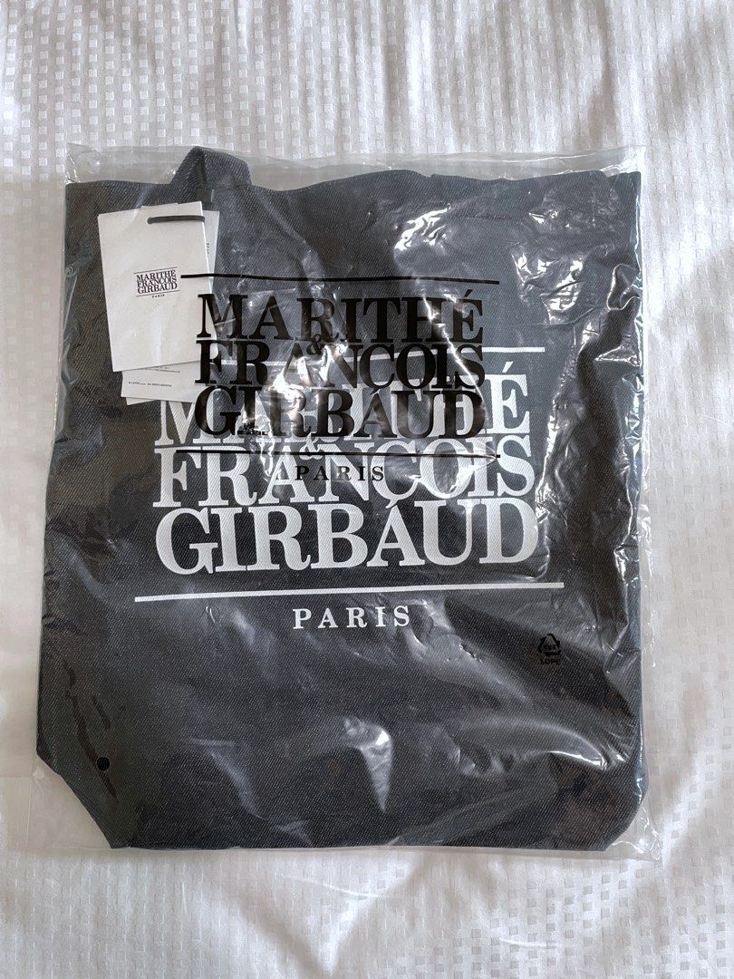 Marithe Francois Girbaud - Classic Logo Denim Bag, Women's Fashion ...