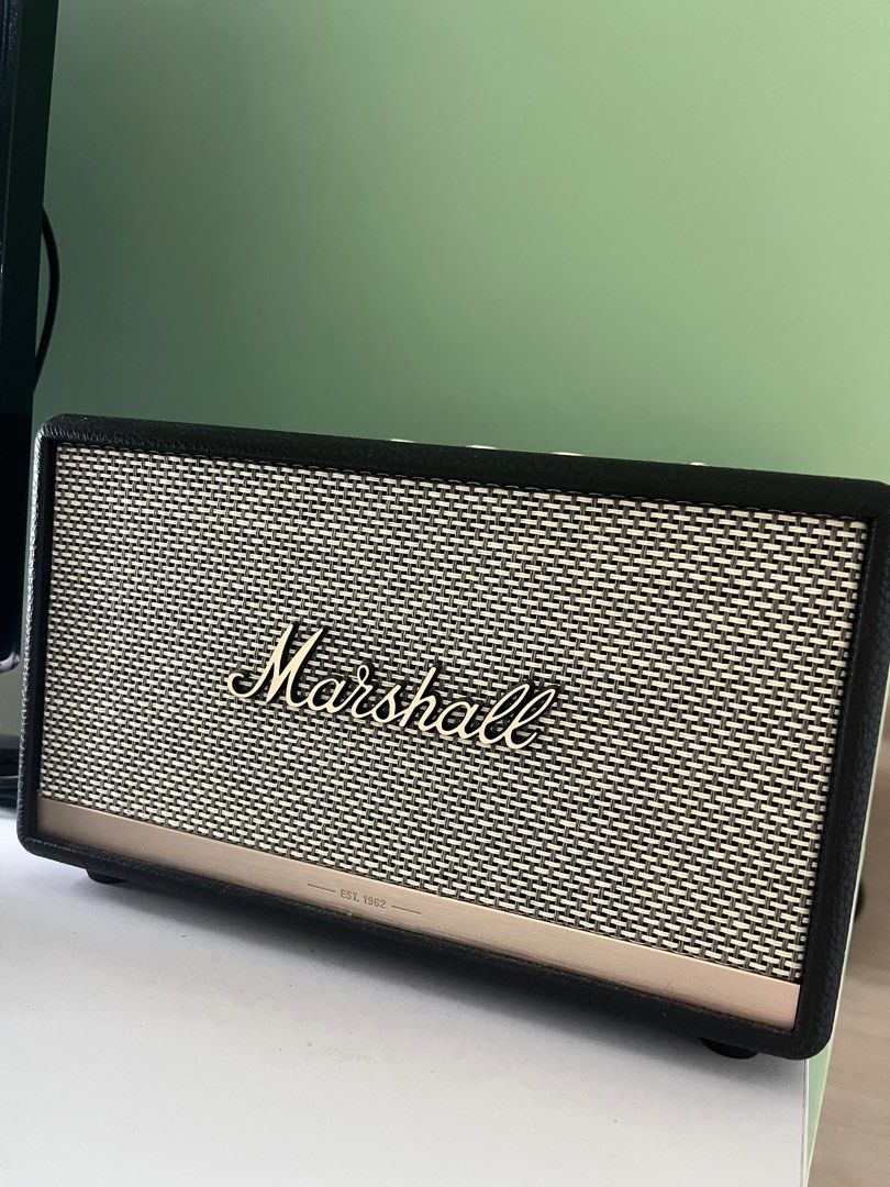 Marshall Acton II - Black, 音響器材, Soundbar、揚聲器、藍牙喇叭、耳擴 - Carousell