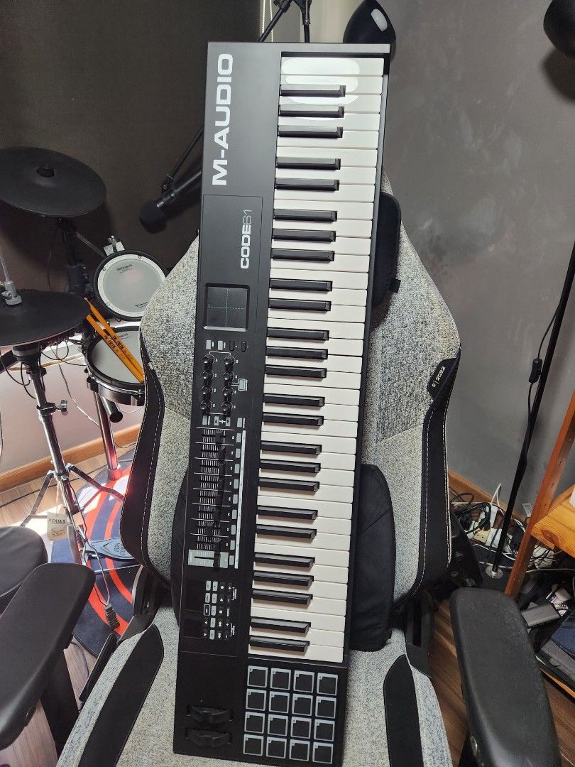 M-Audio Code Series 61 Key Keyboard Controller, Hobbies & Toys, Music ...