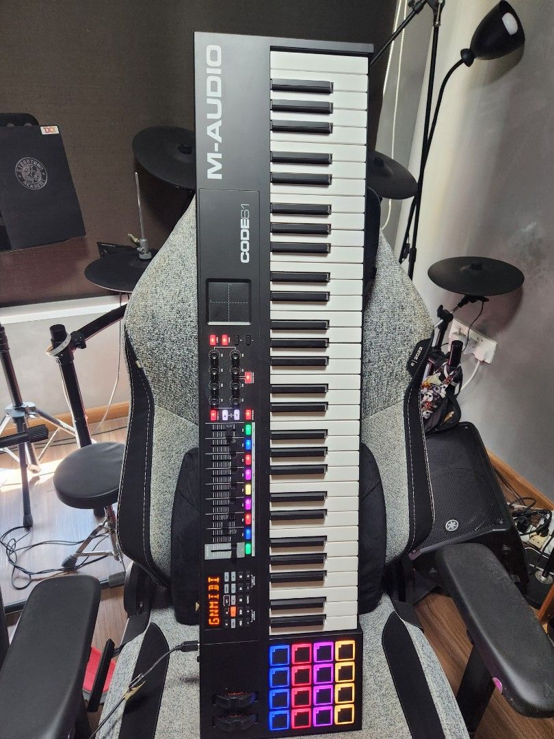 M-Audio Code Series 61 Key Keyboard Controller, Hobbies & Toys, Music ...